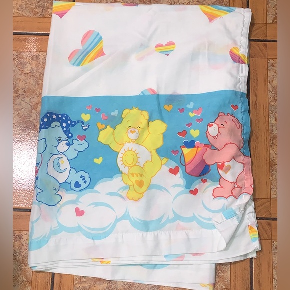 Care Bears | Bedding | Vintage Care Bears Sheet Bear Border With ...